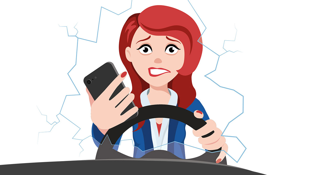 Mobil za volant nepatří, řidiči se pak chovají jako opilí - Seznam Zprávy